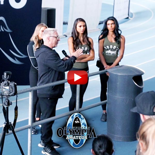 Bikini Posing Seminar with Kim Oddo at Olympia Amateur UK – Body By O